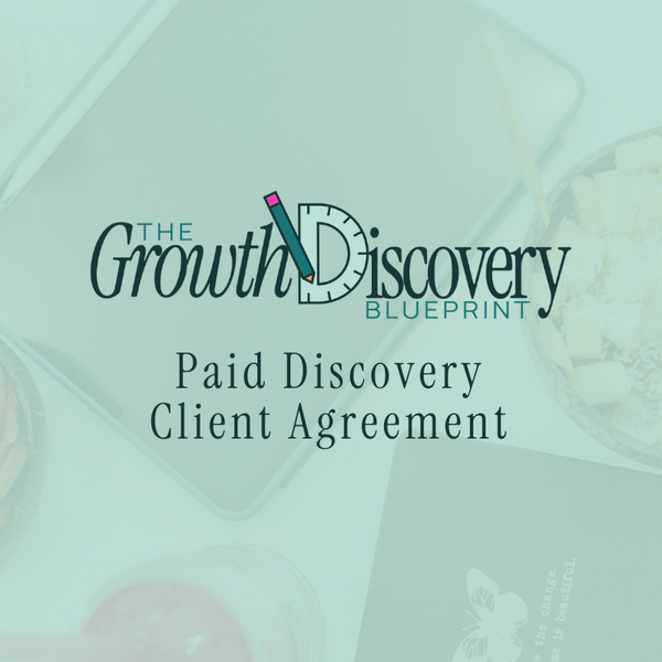 Paid Discovery Client Agreement Template - Contractista